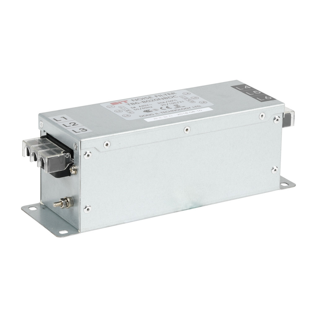 EMI Input Filter: 20A, drive rated (PN# TB6-B020NBDC) | AutomationDirect