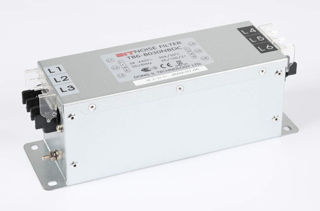 EMI Input Filter: 30A, drive rated (PN# TB6-B030NBDC) | AutomationDirect