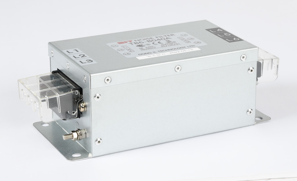 EMI Input Filter: 40A, drive rated (PN# TB6-B040AS) | AutomationDirect