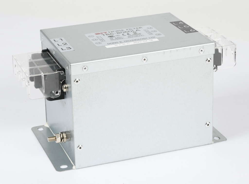 EMI Input Filter: 60A, drive rated (PN# TB6-B060LAS) | AutomationDirect