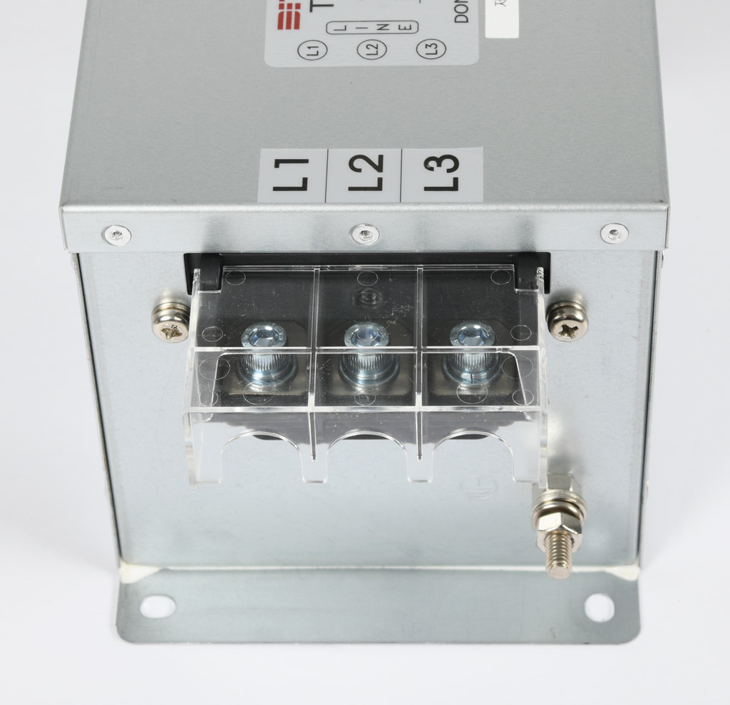EMI Input Filter: 60A, drive rated (PN# TB6-B060LAS) | AutomationDirect