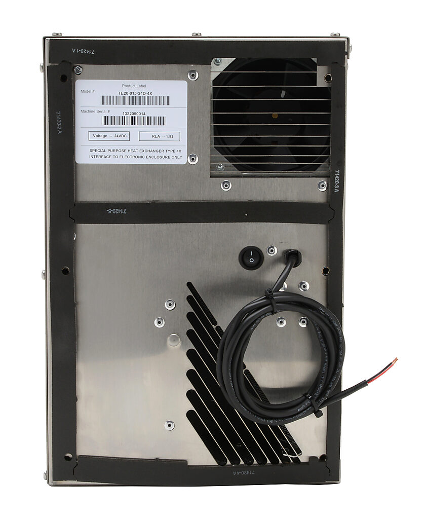 CFC-free Air-to-air Heat Exchanger: 22 W/deg C (12 W/deg F), 24 VDC ...