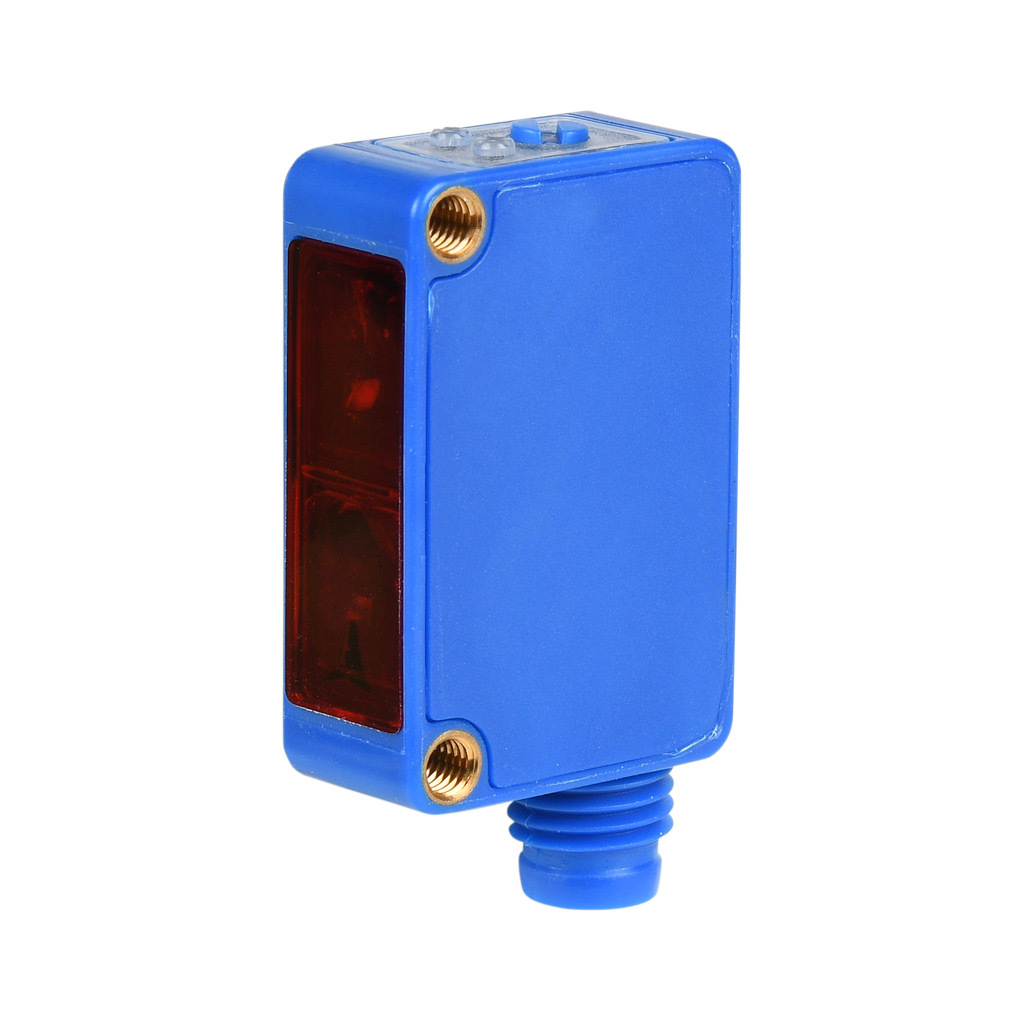 Rectangular photo sensor: 20-4200mm range, polarized retroreflective ...