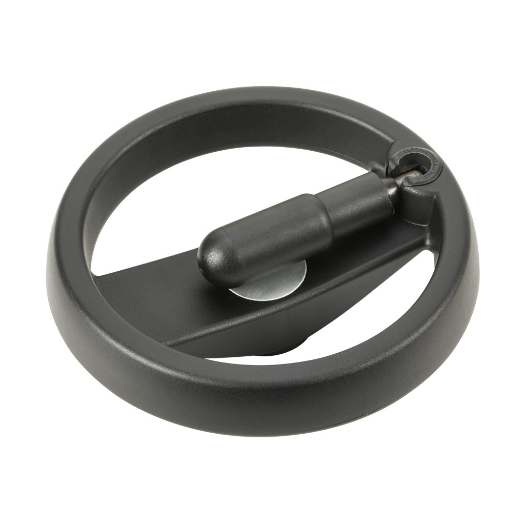 Elesa Handwheel: spoked, 160mm diameter, 14mm bore (PN# VRTP-160-IR-A14 ...