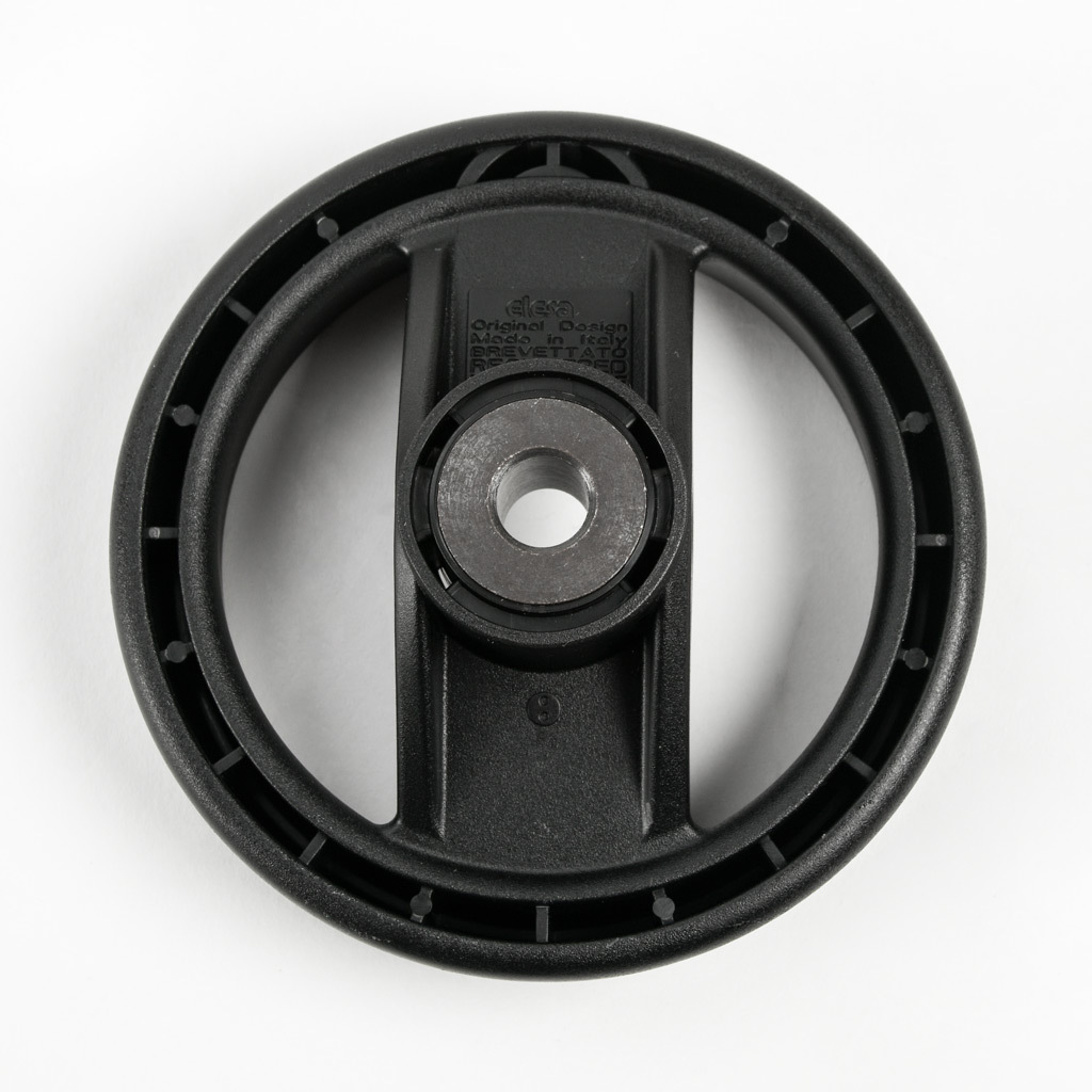 Elesa Handwheel: spoked, 3in diameter, 5/16in bore (PN# VRTP-80-A516 ...