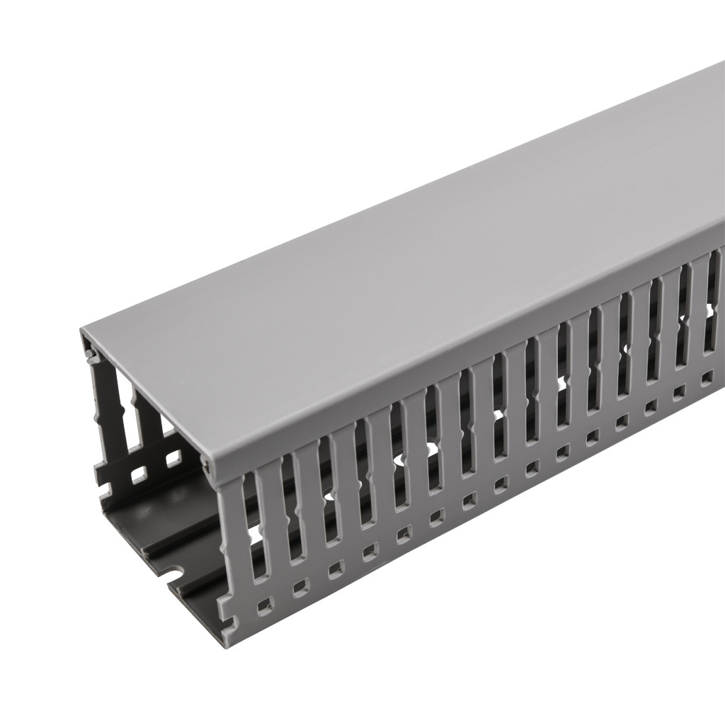 Open Slot Narrow Finger Wire Duct: 6.5ft/2m length, 2.25in width (PN ...