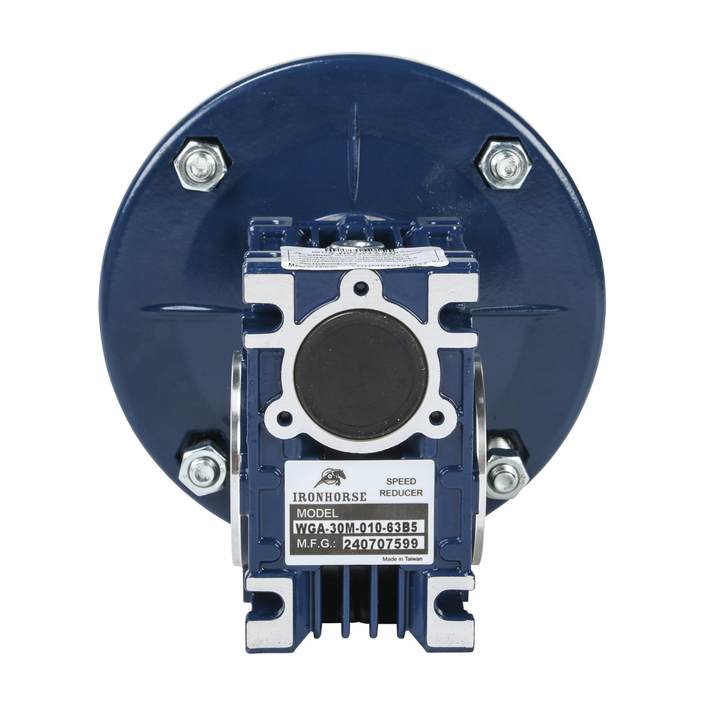 Worm Gearbox: general purpose, 10:1 ratio (PN# WGA-30M-010-63B5 ...