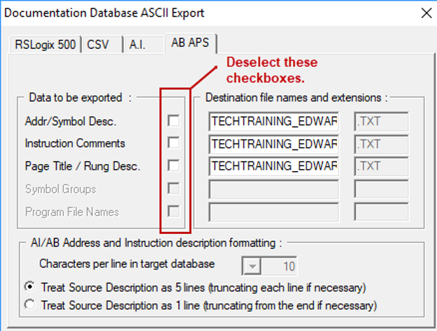 Import Allen-Bradley RSLogix Symbols to C-more