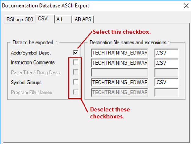 Import Allen-Bradley RSLogix Symbols to C-more