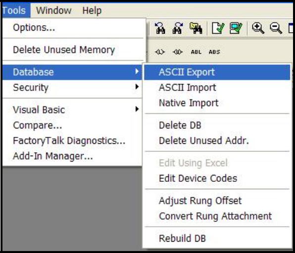 Import Allen-Bradley RSLogix Symbols to C-more