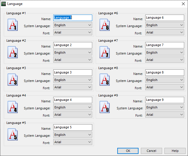 Tutorial: Project Screen with Multi-Language Features