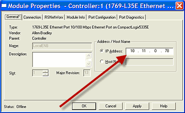 Allen-Bradley EtherNet/IP Client Tag-Based (Control/CompactLogix) Setup