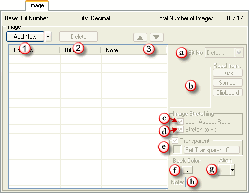 Image Tab