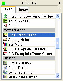 Line Trend Graph Object
