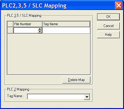SLC/PLC Mapping