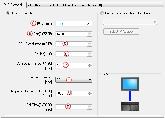 Allen-Bradley Micro800 EtherNet/IP Client Tag-Based Setup