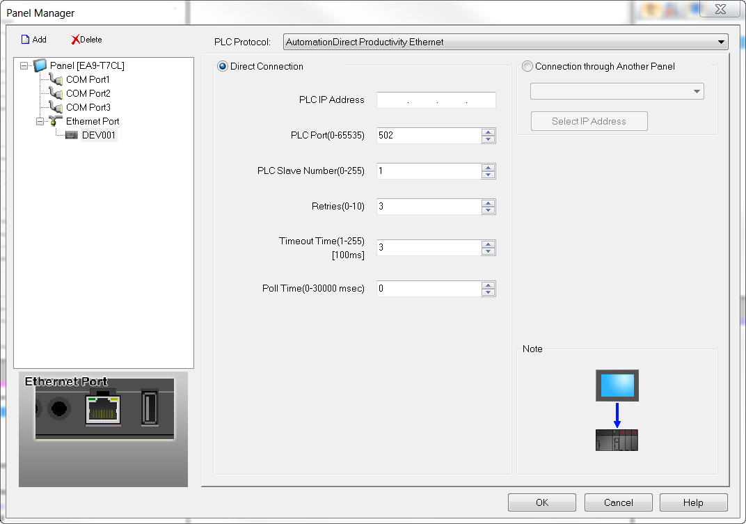 AutomationDirect Productivity Series — Ethernet