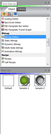 Bitmap Button Object
