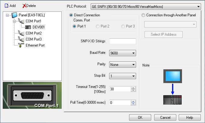 GE 90/30 and 90/70 SNPX Protocol Setup (GE PLC Setup)