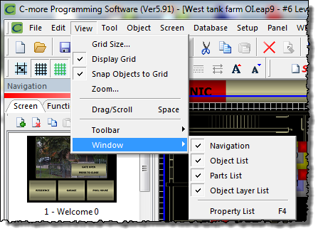 Object Layer List