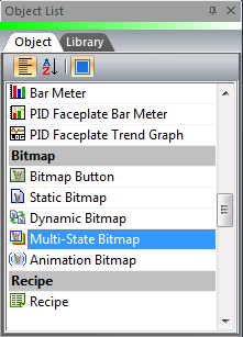 Multi-State Bitmap Object