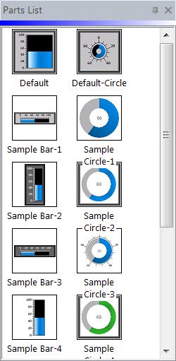 Bar/Circle Meter Object