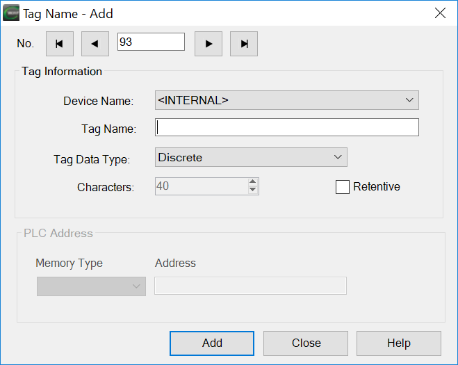 Tag Name Database