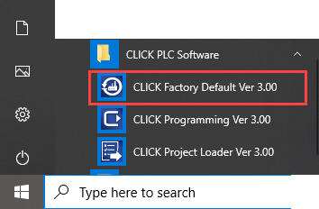 Reset Factory Default Tool