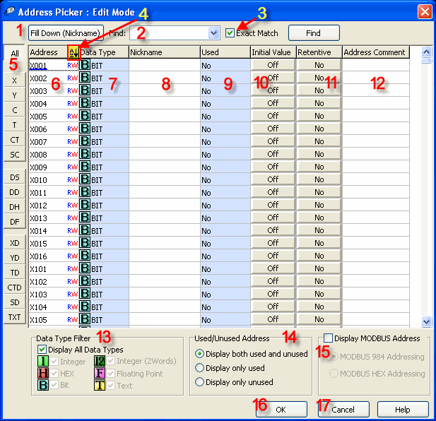 Address Picker: Edit Mode