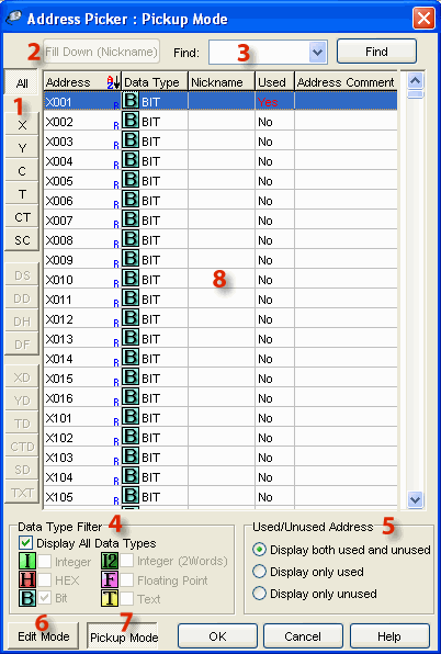 Address Picker: Pickup Mode