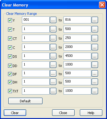 Clear Memory