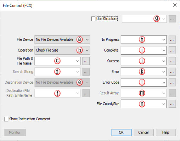 File Control (FCX)