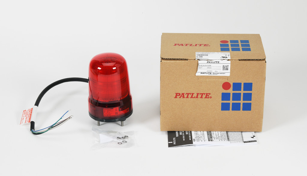 Industrial Signal Beacon: red, selectable continuous, blinking or ...
